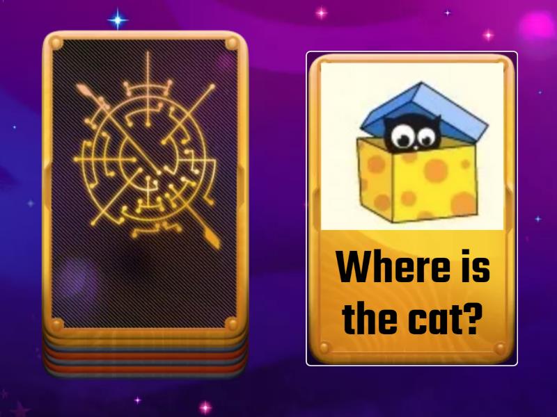 Prepositions - Random cards - Cartas al azar