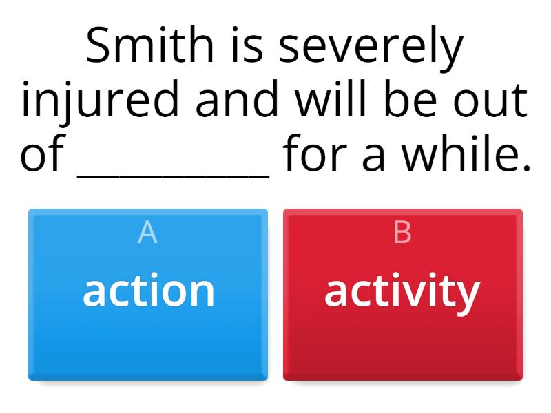 RM B2+ Unit 2A Task 1 - Quiz