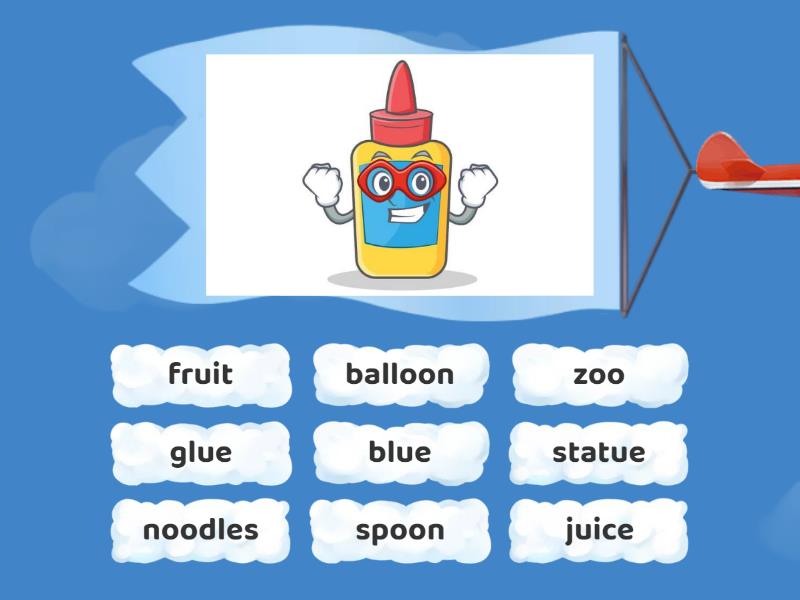CK Phonics-38 Long U Patterns - Find the match