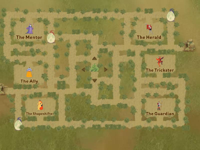 Character Archetypes: A Hero's Journey - Maze chase