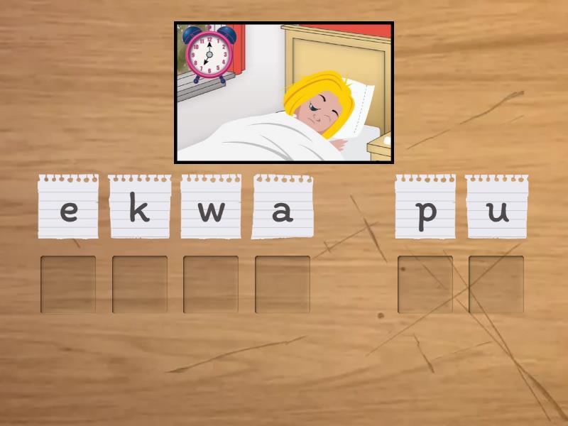 Kid's box 3 unit 3 - Anagrama