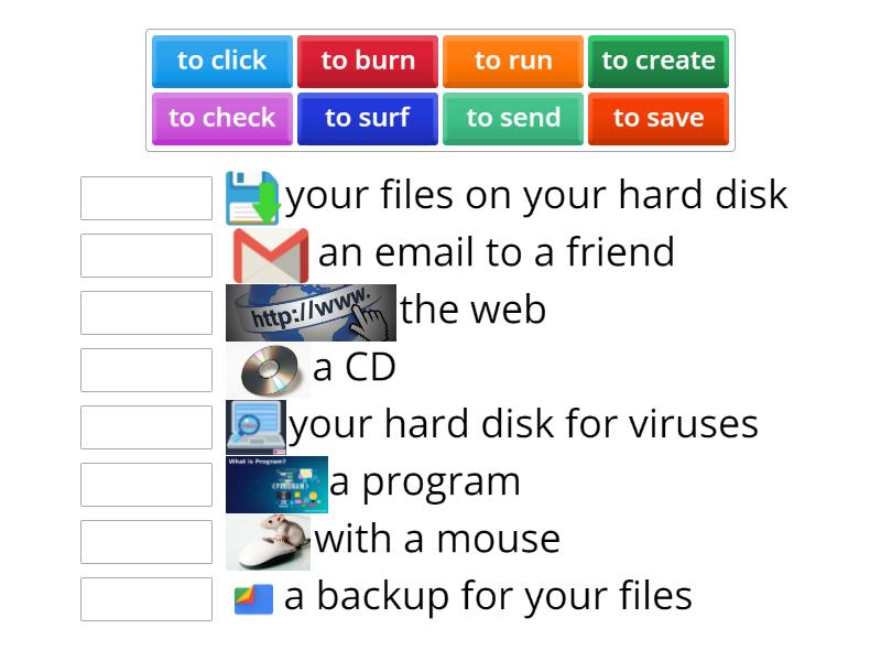 Computer terminology - Match up