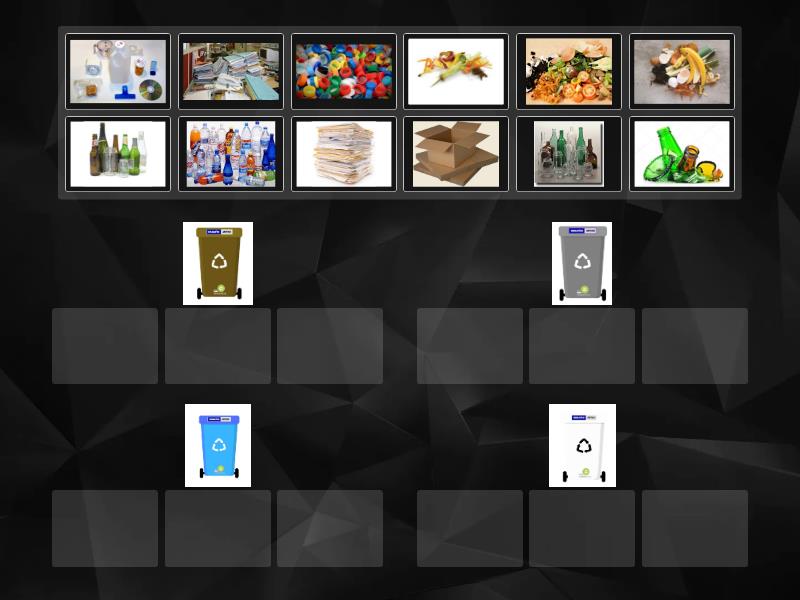 Reciclando ando - Group sort