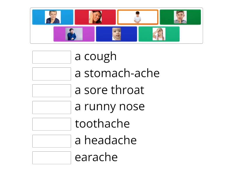 Health problems - Match up