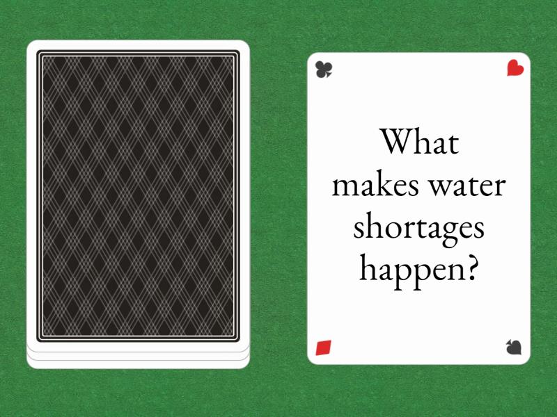 Speaking Water - Speaking cards