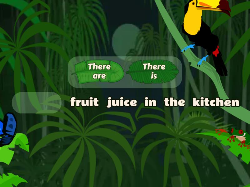 There is / There are - Missing word