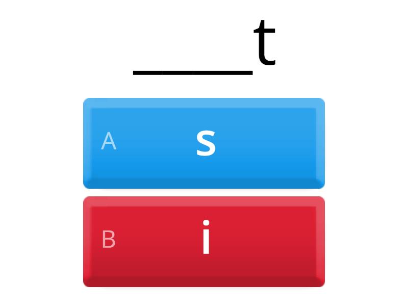 jolly phonics s,a,t,i - Quiz