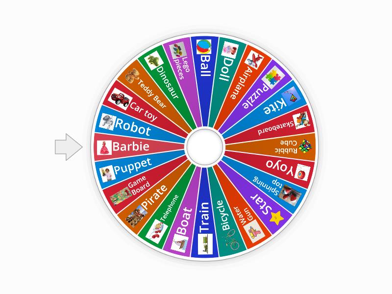 BINGO! - Spin the wheel