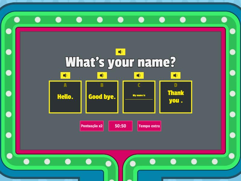 Closure activity. - Gameshow quiz