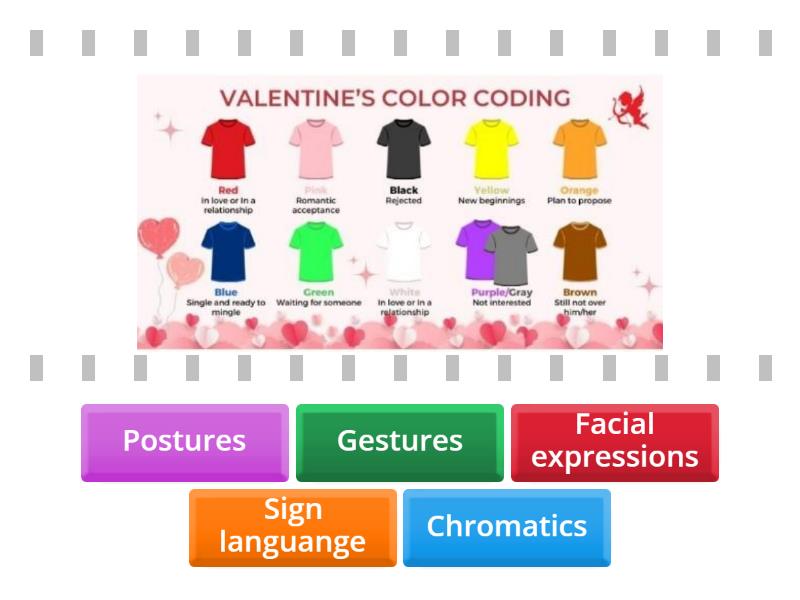 Finding match non-verbal communication - Find the match