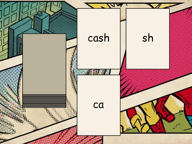 Digraph: sh Card Deck - Speaking cards
