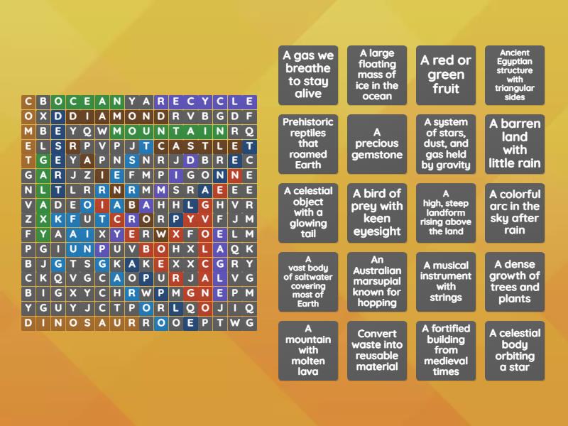 Word Puzzle - Caça-palavras
