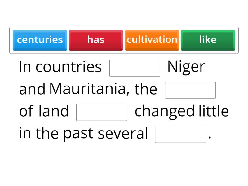 1. Food crops - 3 - Complete the sentence