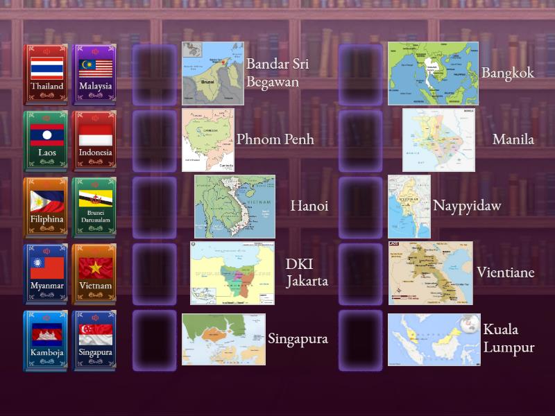 Negara-negara anggota ASEAN Beserta Nama-nama Ibu Kotanya (Tes 1 ...