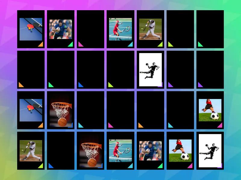 SPORTS - Matching pairs