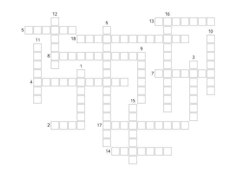 U6-4 - Crossword