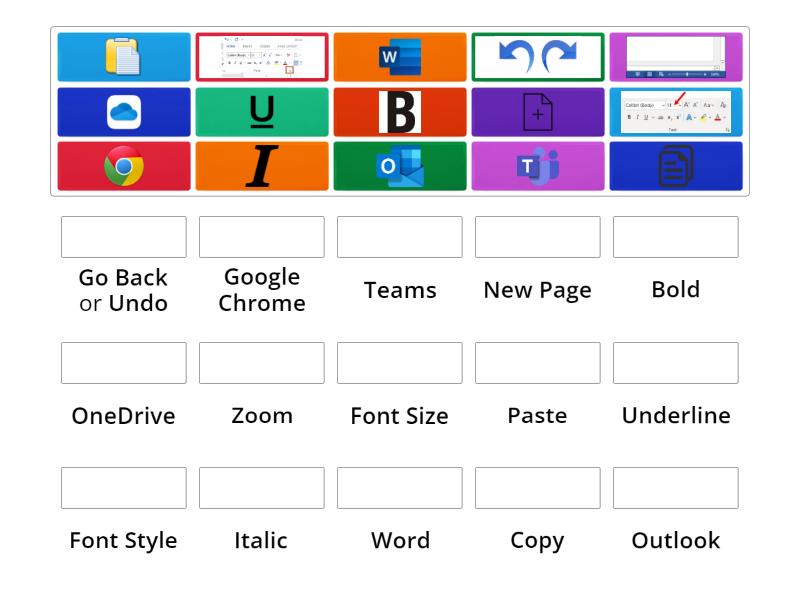 Identify Key Components Developing Digital Skills - Match up