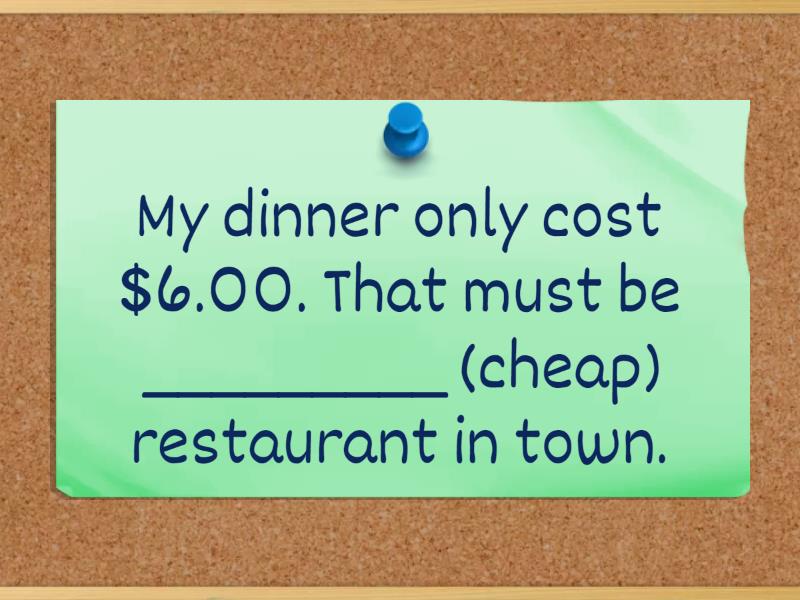 Degrees of Comparison_(30) - Flash cards