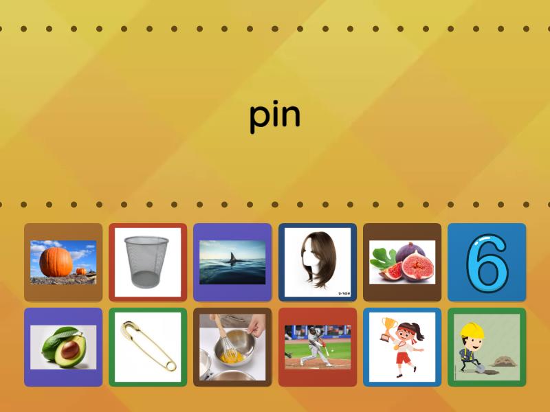 Oxford Phonics 2 Unit 5 all words - Find the match