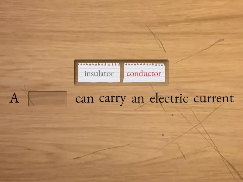 Properties of materials vocabulary - Complete the sentence