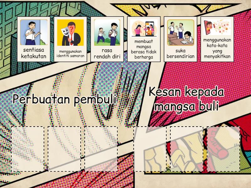 Si Pembuli dan Yang Dibuli - Group sort