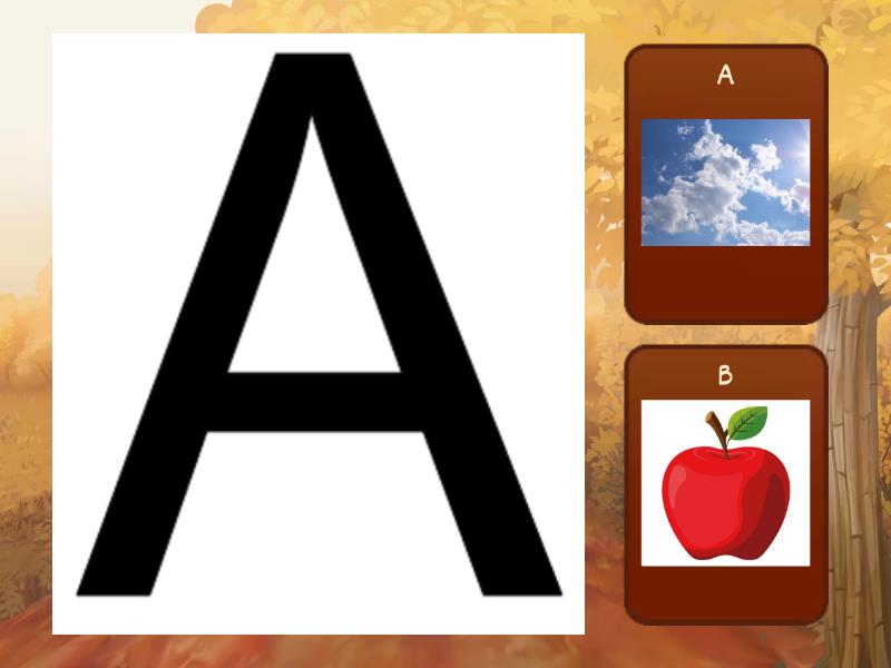 SUAIKAN HURUF DENGAN GAMBAR - Quiz