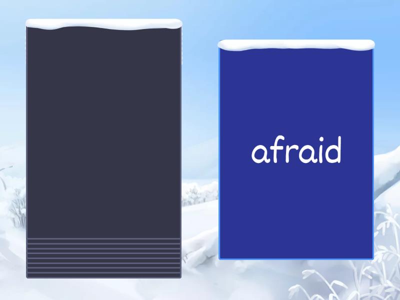 Feelings and emotions - Cartas al azar