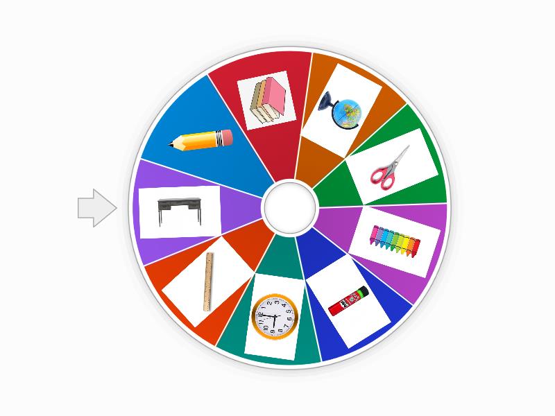 What are the objects called? - Spin the wheel