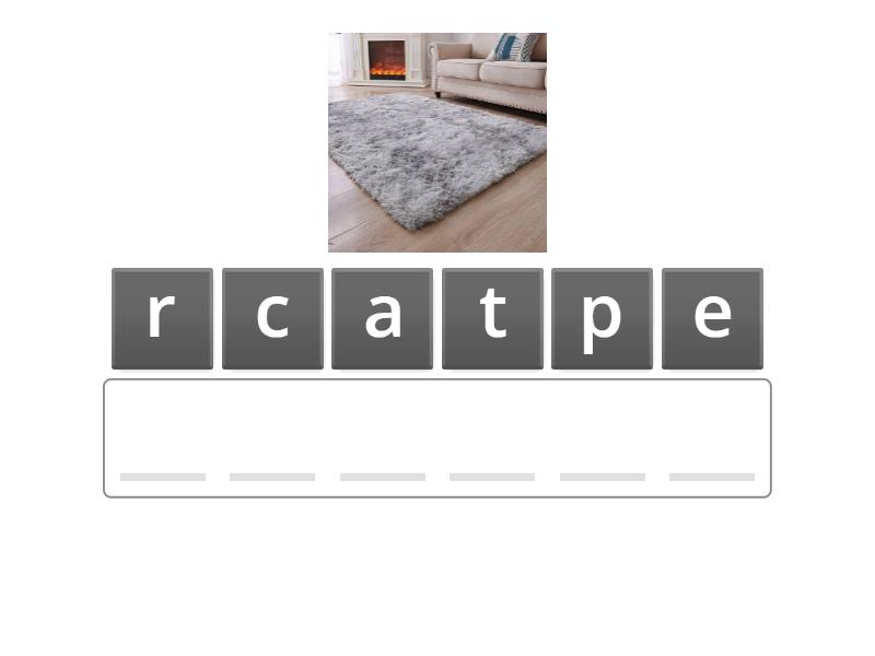 Go getter 1 3.5 Household objects - Anagram