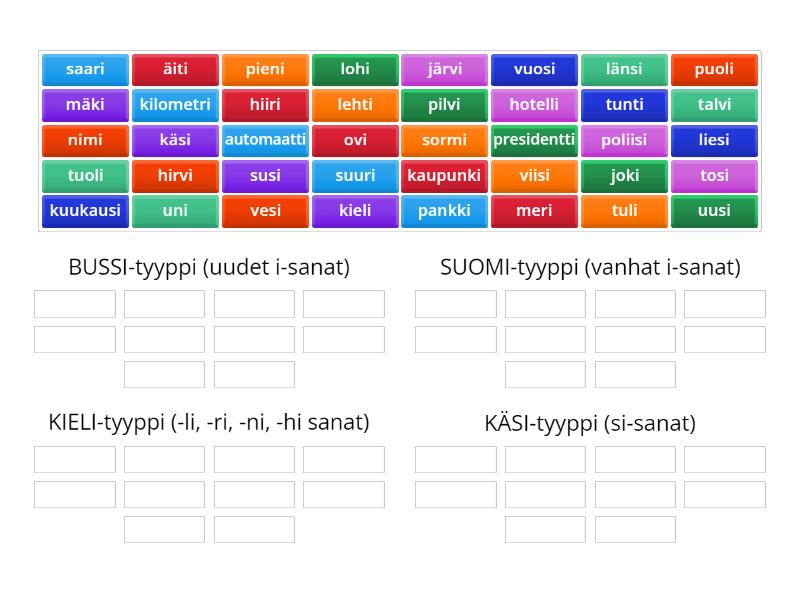 9A. i-sanat - Group sort