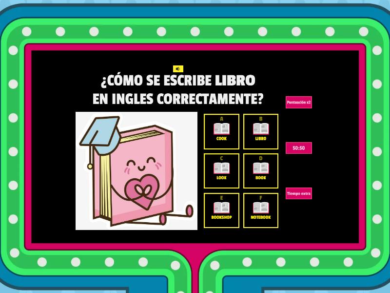 UTILES ESCOLARES - Gameshow quiz