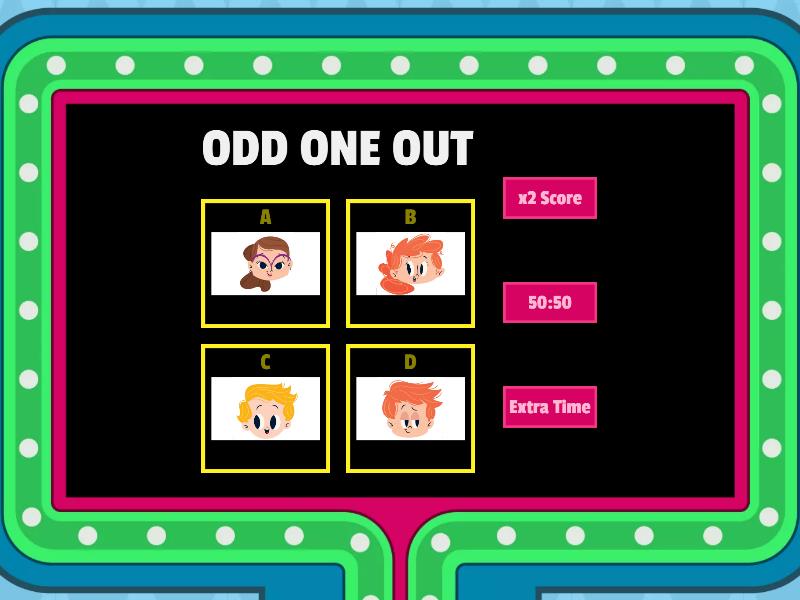 ODD ONE OUT - BROWN FAMILY - Gameshow quiz