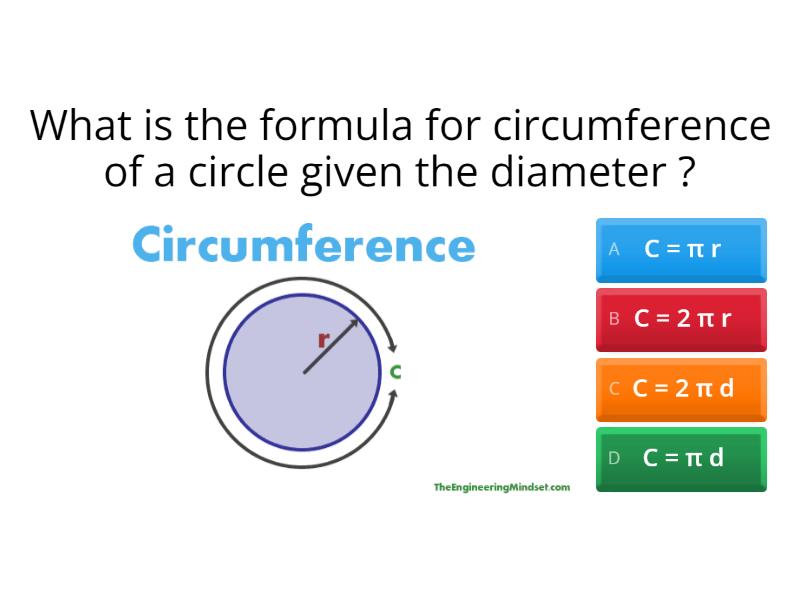 Circles and circumference - Quiz