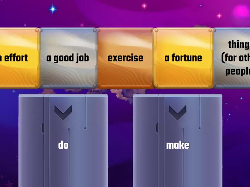 do vs make - Speed sorting