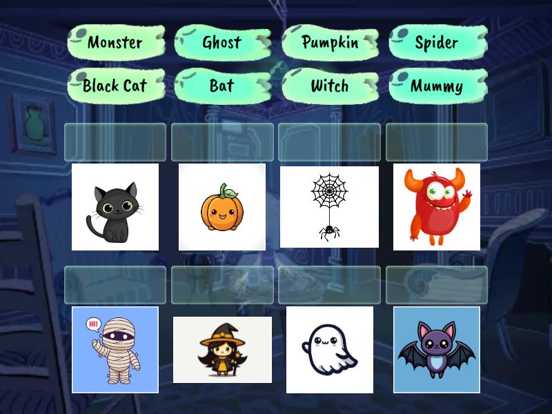 Spooky Words - Match up