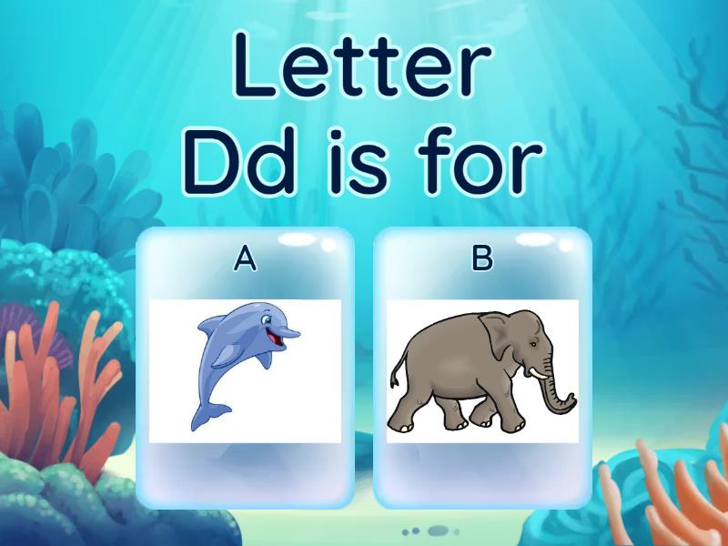 Letter Dd - Quiz
