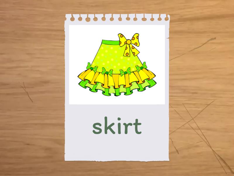 A bird named Fern Spelling - Flash cards