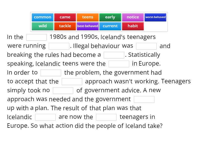 RM B2_2B Text - Complete the sentence