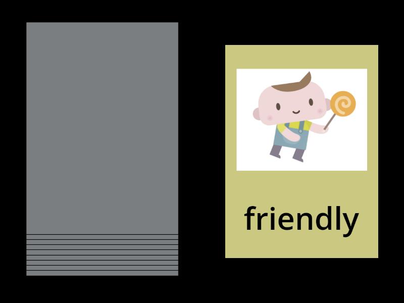 SS3 U8 Adj Flashcards - Speaking cards