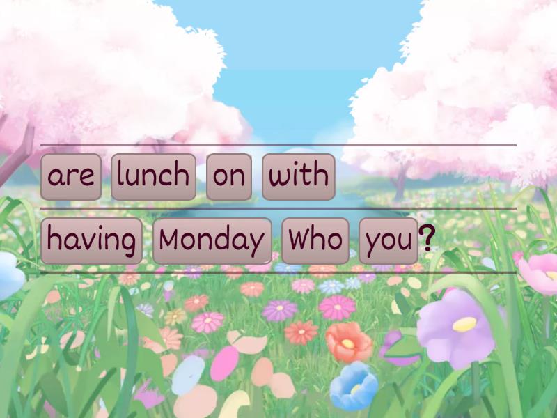 RM A2+ 6B grammar ? - Unjumble