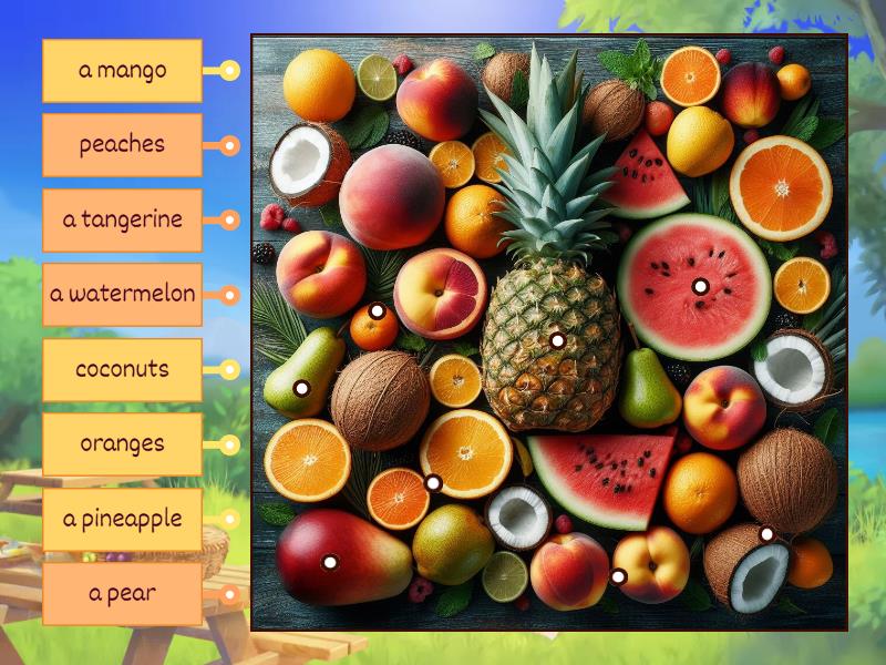 Fruit - Labelled diagram