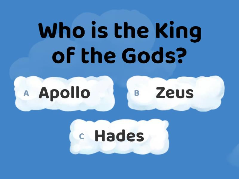 Greek Gods - Quiz