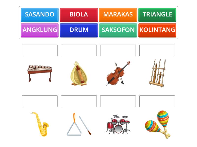 ALAT MUSIK RITMIS DAN MELODIS - Une las parejas