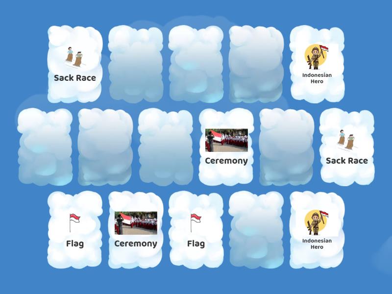 Game 1: Independence day - Matching pairs