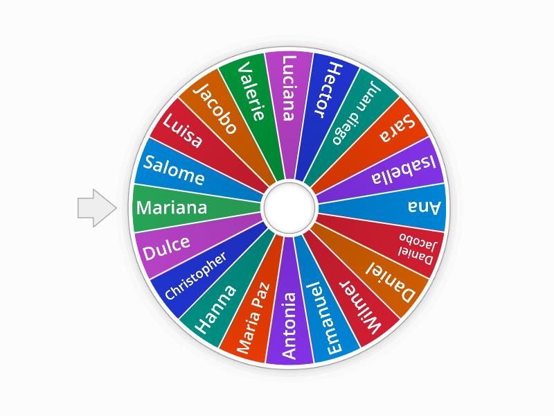 Ruleta 2a - Spin the wheel