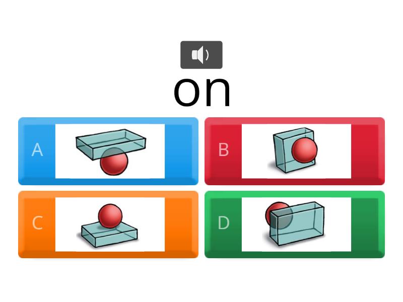 Prepositions of Place - choose the right preposition - Quiz
