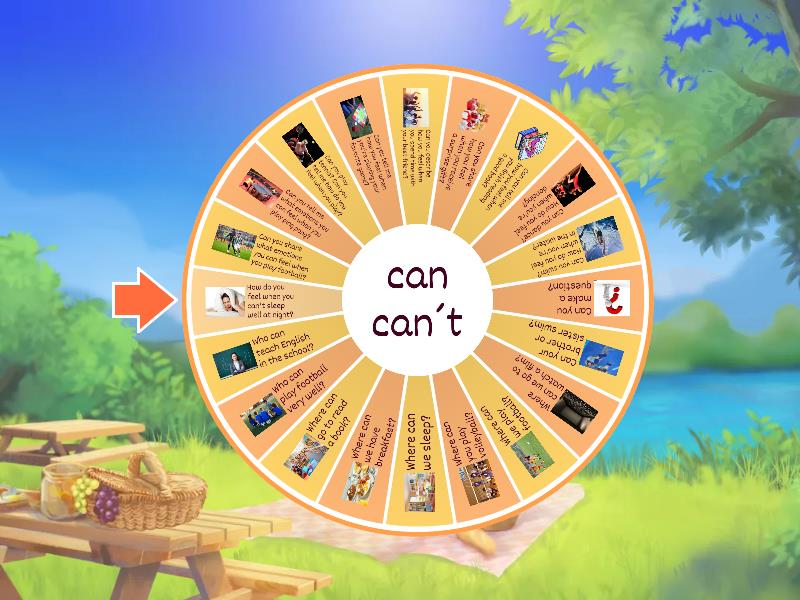 QUESTION ROULETTE - Spin the wheel