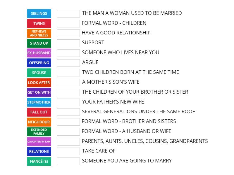 SPOTLIGHT FCE - UNIT 1 - Match up