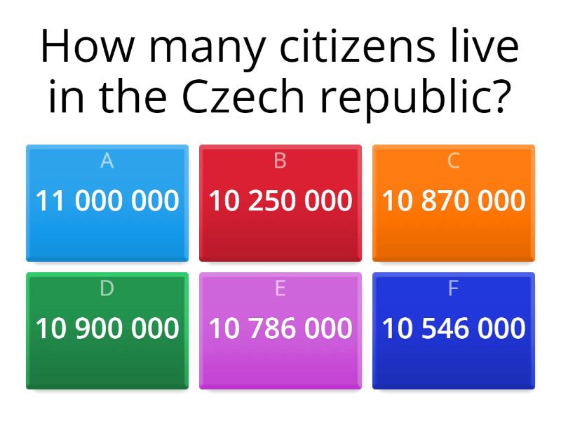 Czech republic - Quiz