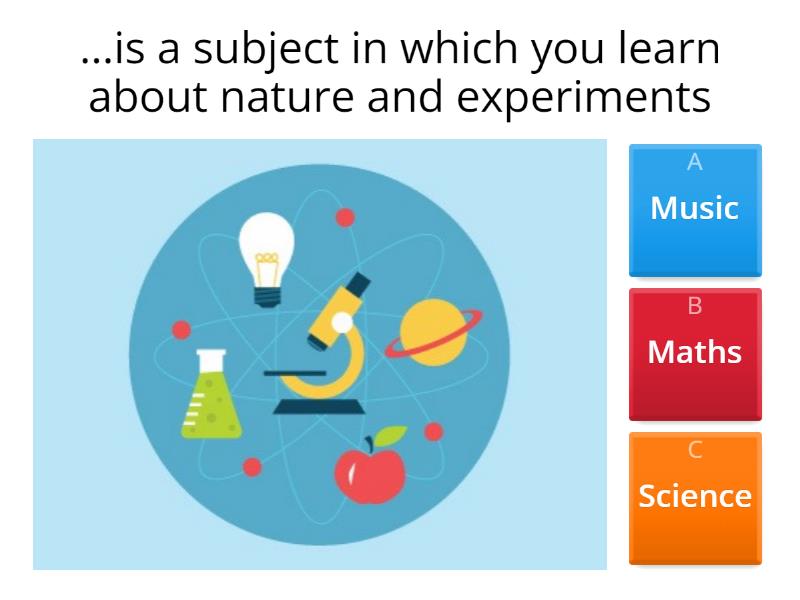 School Subjects - Quiz